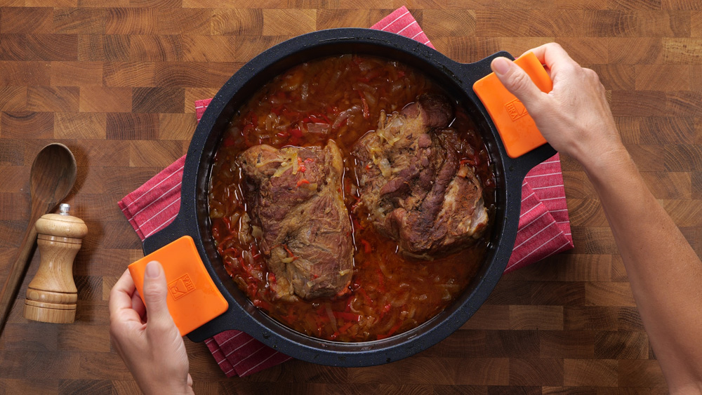 Friptură de porc înăbușită la cuptor - Idei de retete
