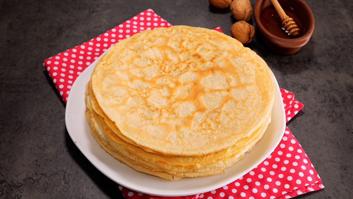 Clătite rulate la tigaie - Idei de retete