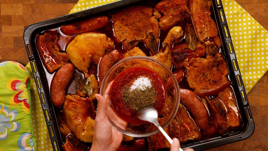 Mix de friptură la tavă - Idei de retete