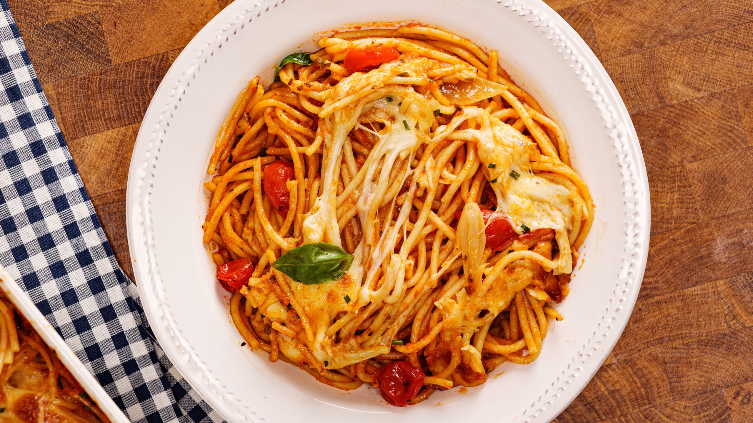 Spaghete coapte la cuptor - Idei de retete